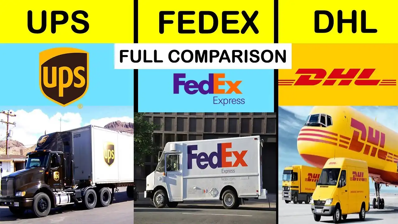 So sánh dịch vụ gửi hàng đi Mỹ của DHL, FedEx, UPS & các hãng khác - Việt Tín Express